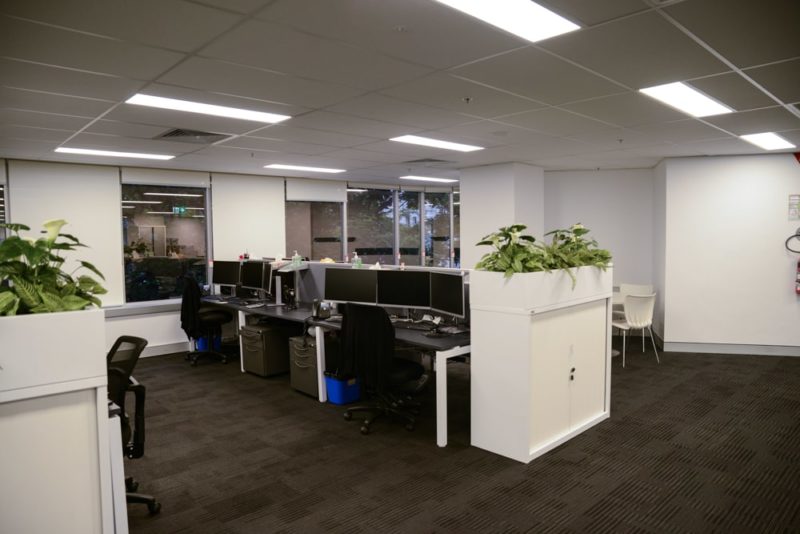 Brisbane high rise office fit out