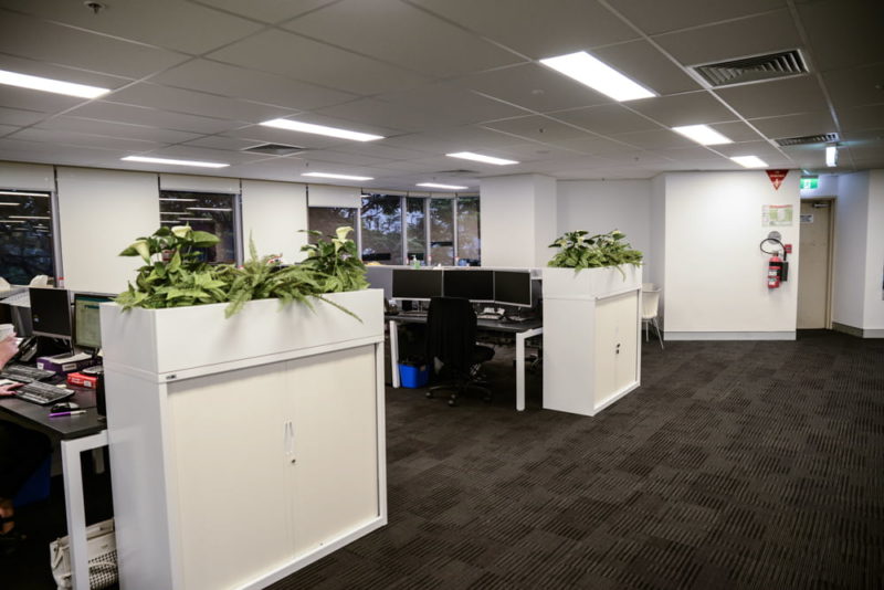 Brisbane high rise office fit out
