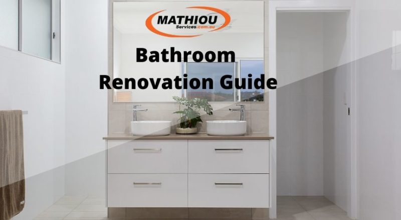 Bathroom renovation process