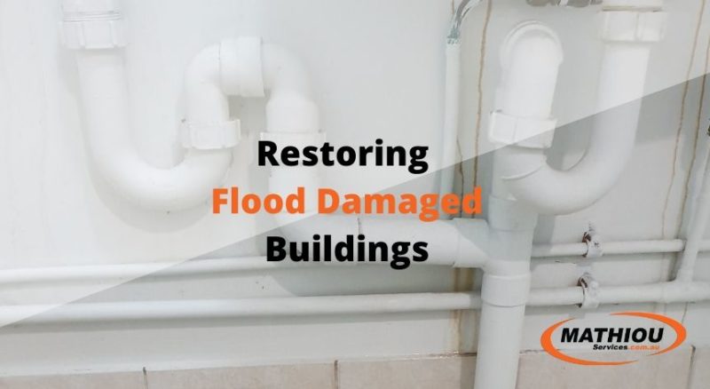 Restoring flood damaged buildings